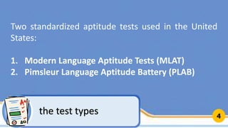 Designing classroom language tests | PPTX | Standardized Testing ...