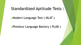 Designing classroom language tests copy | PPTX