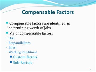 Designing compensation system Part II | PPT