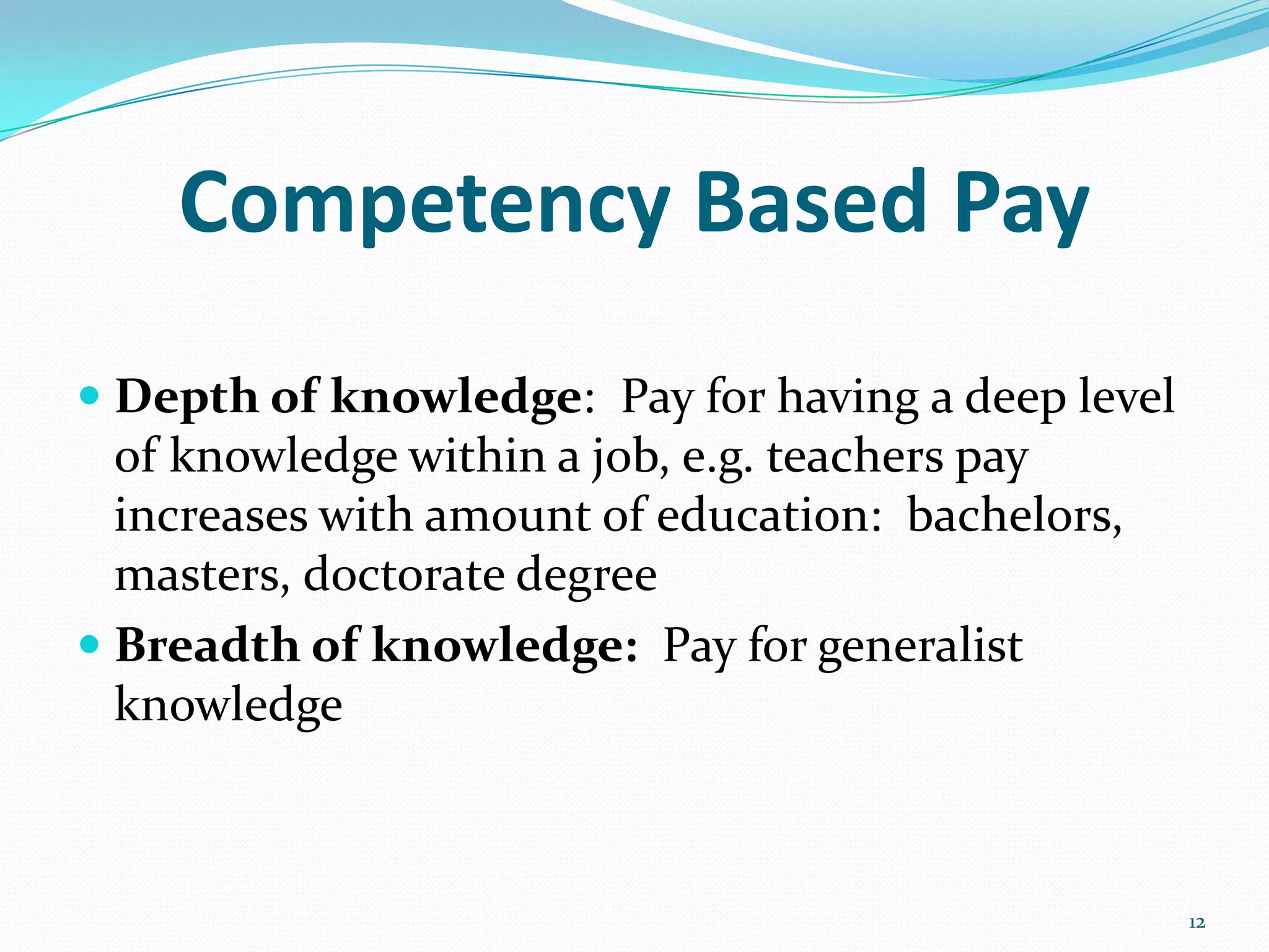 Designing compensation system | PDF