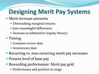Designing compensation system | PDF