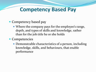 Designing compensation system Part IV | PPT