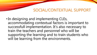 Designing constructivist learning environments | PPTX