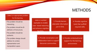 Designing constructivist learning environments | PPTX