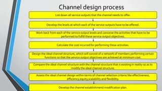 Designing customer oriented marketing channels | PPTX