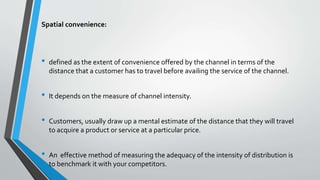 Designing customer oriented marketing channels | PPTX