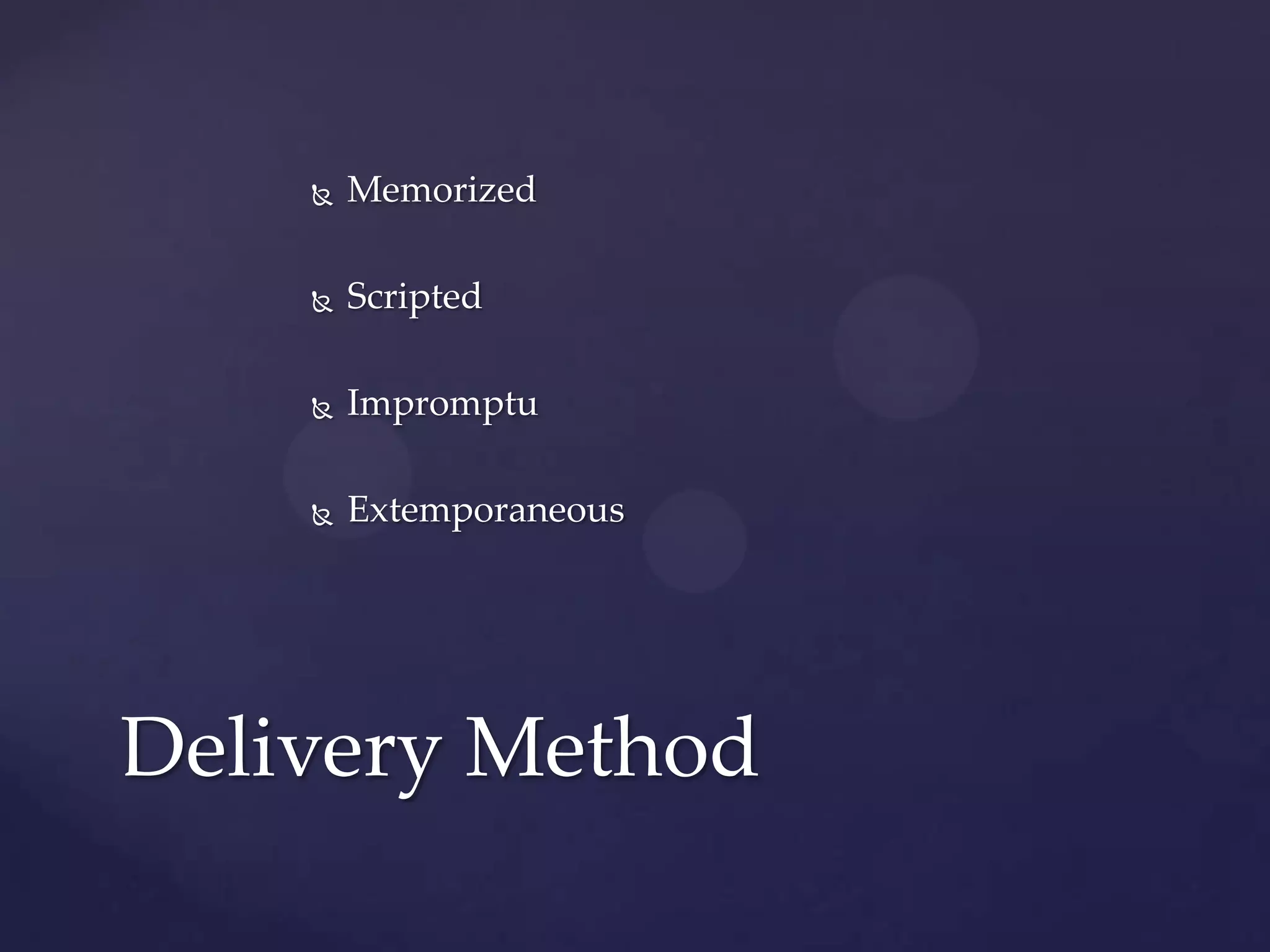 Designing & delivering business presentation | PPTX