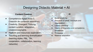 Designing Didactic Material (tools) for EFL | PPTX