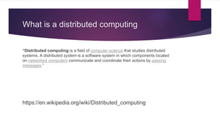 Designing distributed systems | PPTX | Cloud Computing | Internet