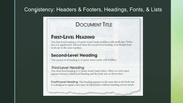 Designing documents and graphics | PPTX