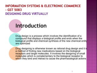 Designing drug virtually case study | PPTX | Pharmaceutical Industry ...
