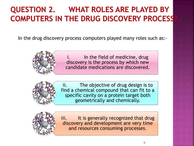 Designing drug virtually case study | PPT