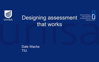 Designing effective assessment for students.ppt