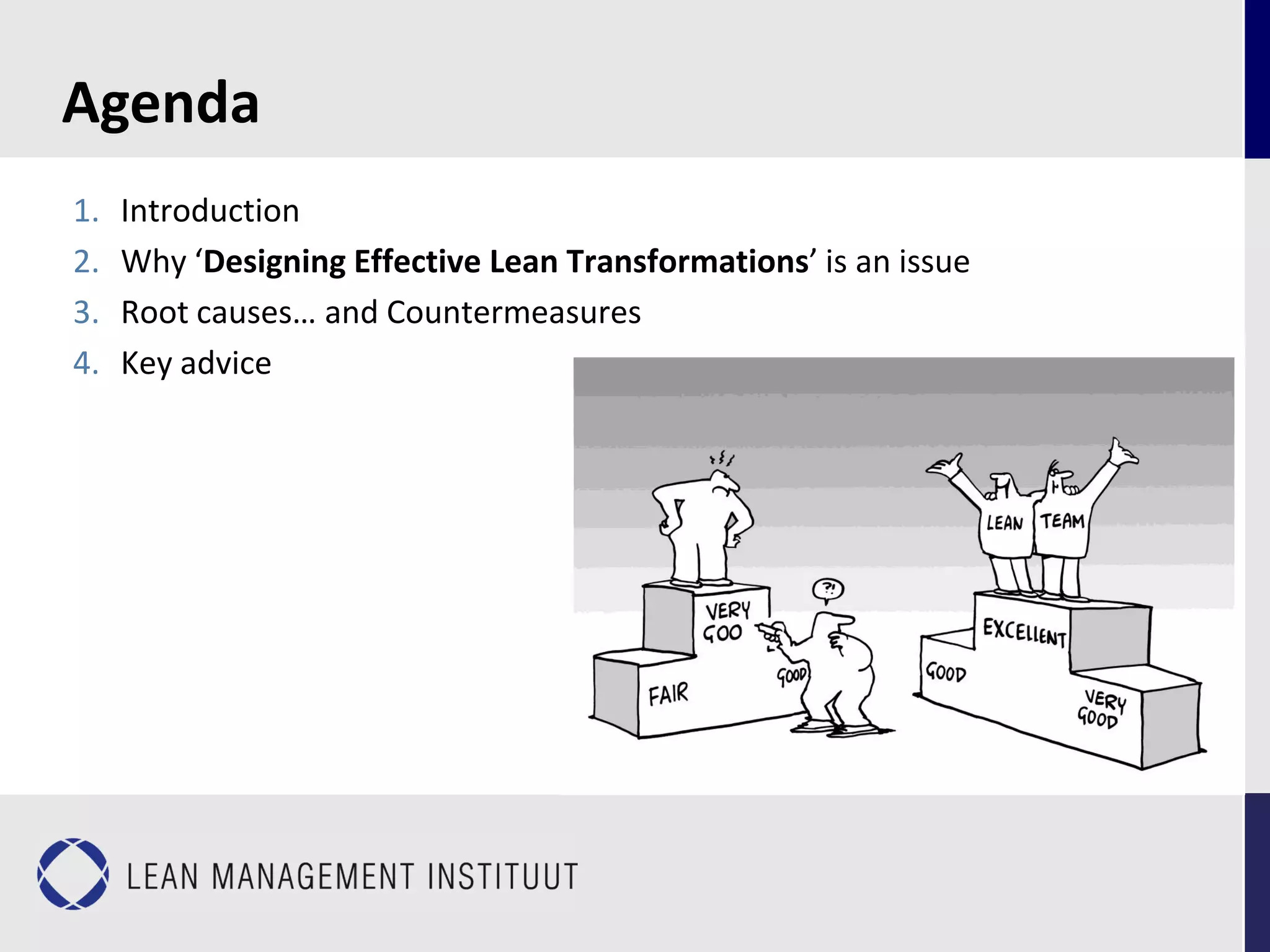 Designing Effective Lean Transformations | PPT