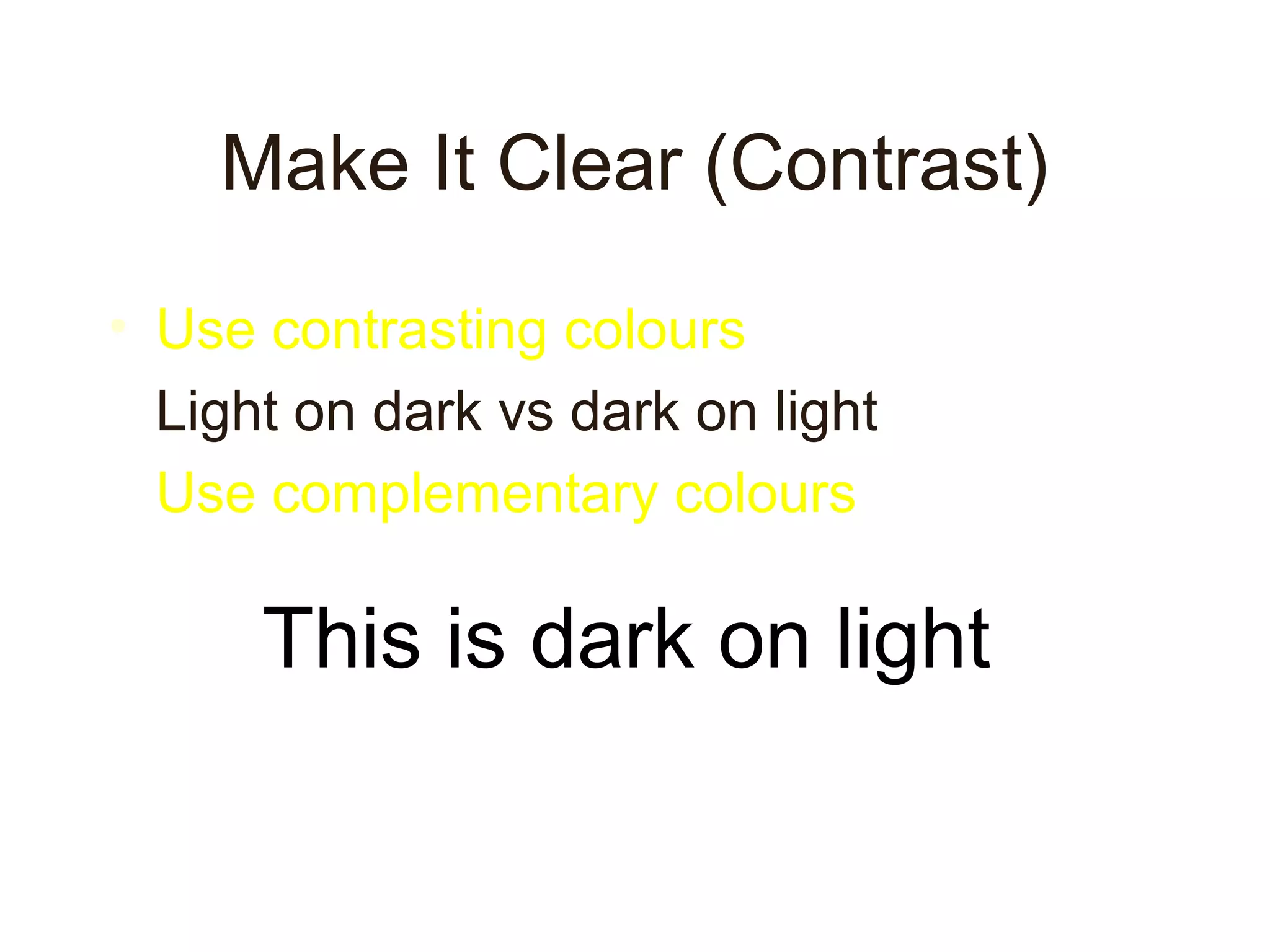 Designing effective power point presentation 2013 | PPT