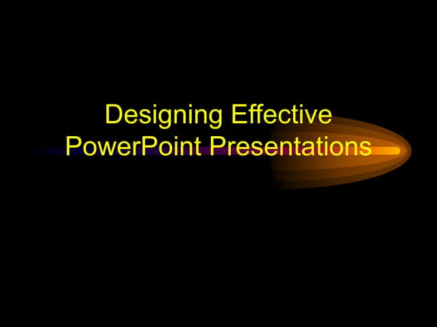Designing Effective PowerPoint Presentations.pptx | Desktop Publishing | Computer Software and ...
