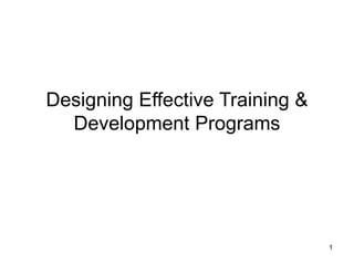 Designing effective T&D programs.pdf