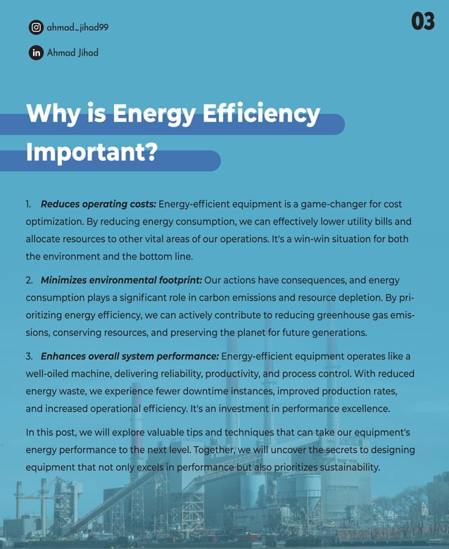 Designing Energy Efficient Equipment | PDF