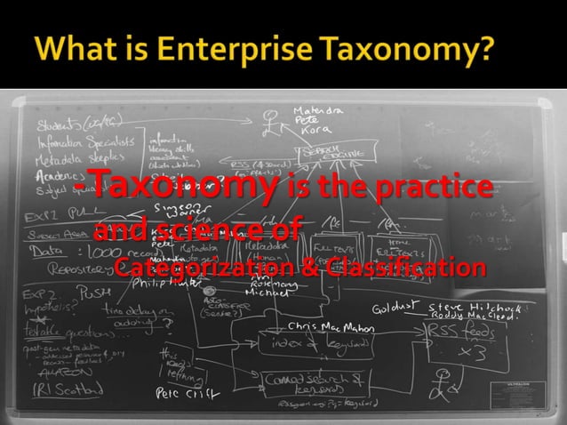 Designing Enterprise Taxonomy | PPTX | Technology & Computing