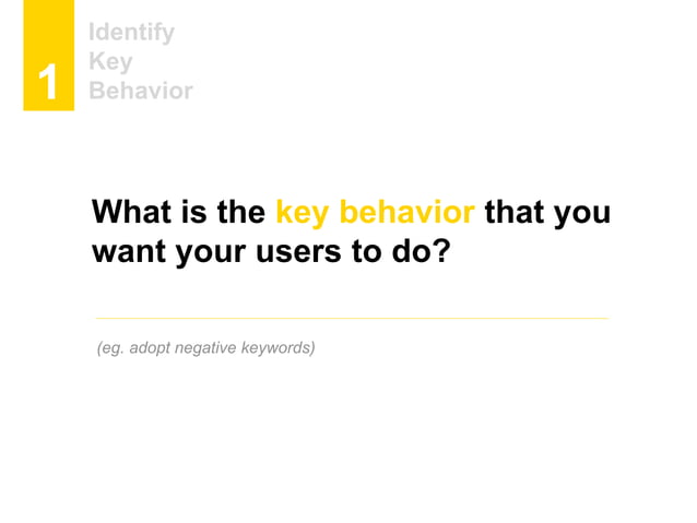 Behavior Based Approach to Experiment Design | PPT