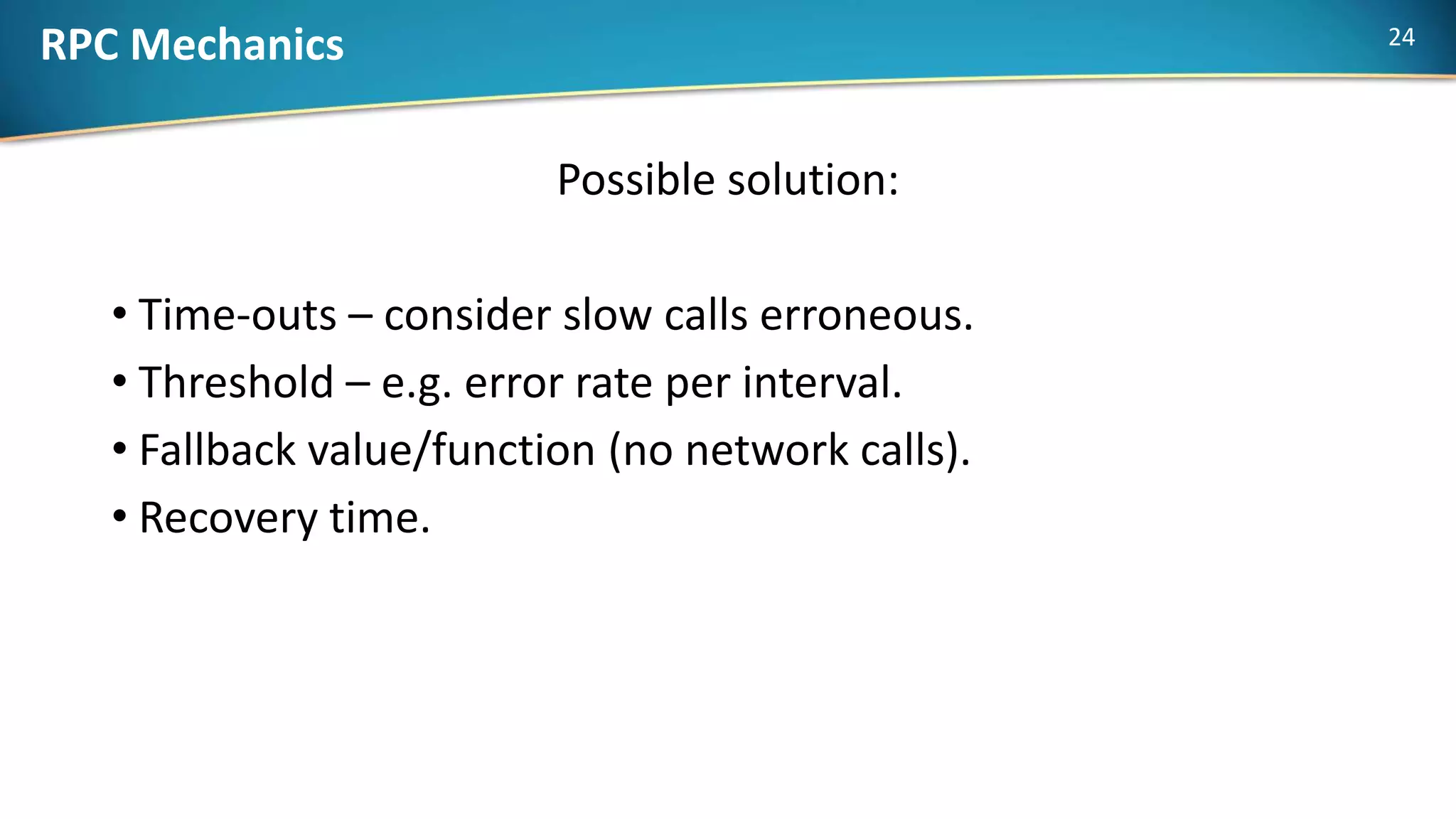 Designing Fault Tolerant Microservices | PPTX