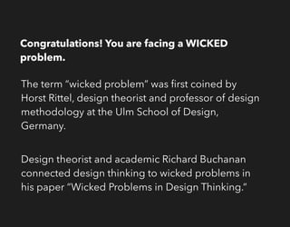 Designing for complex business problems | PDF | Business | Business and ...