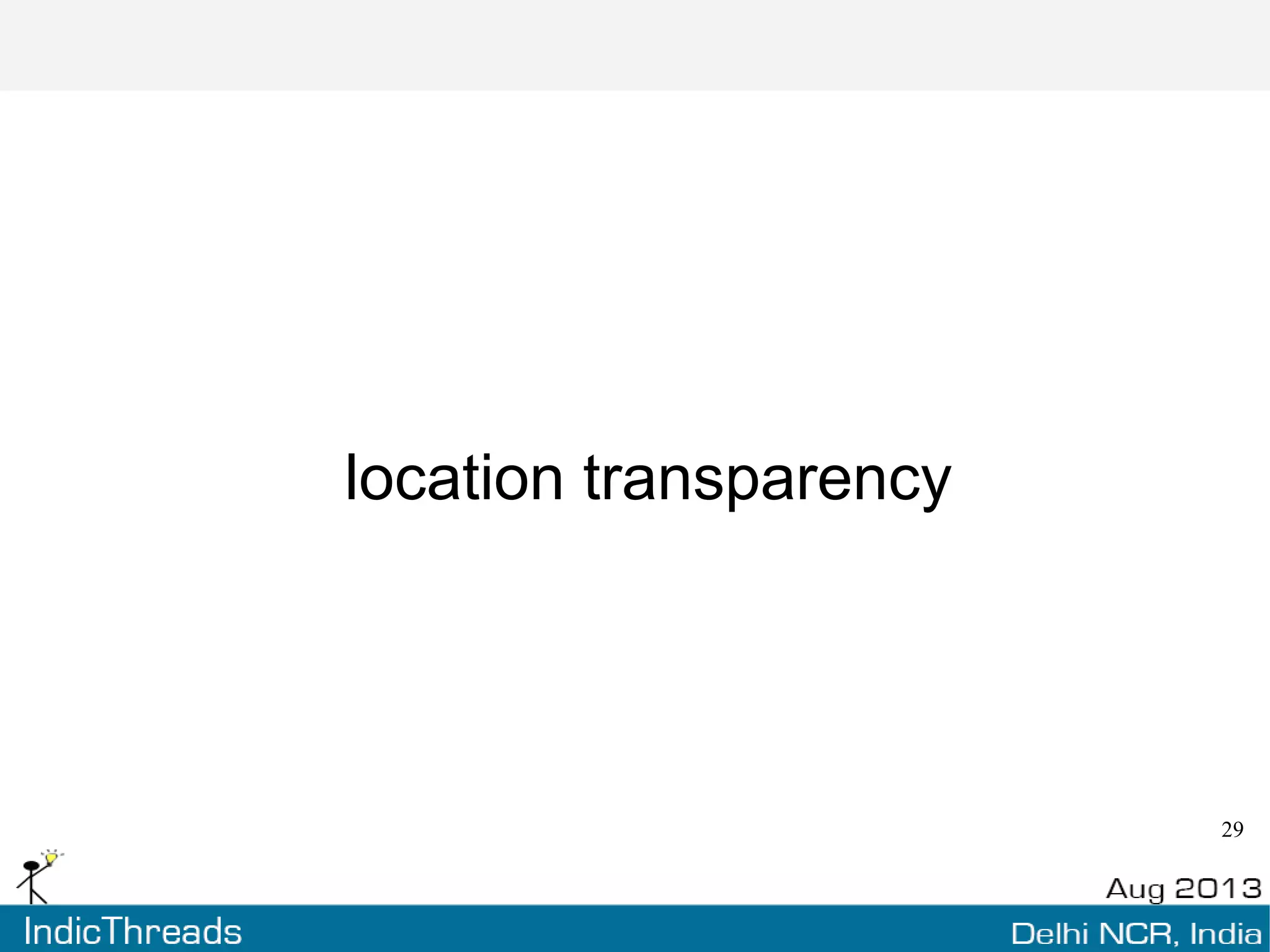 Designing for concurrency and performance | PPT