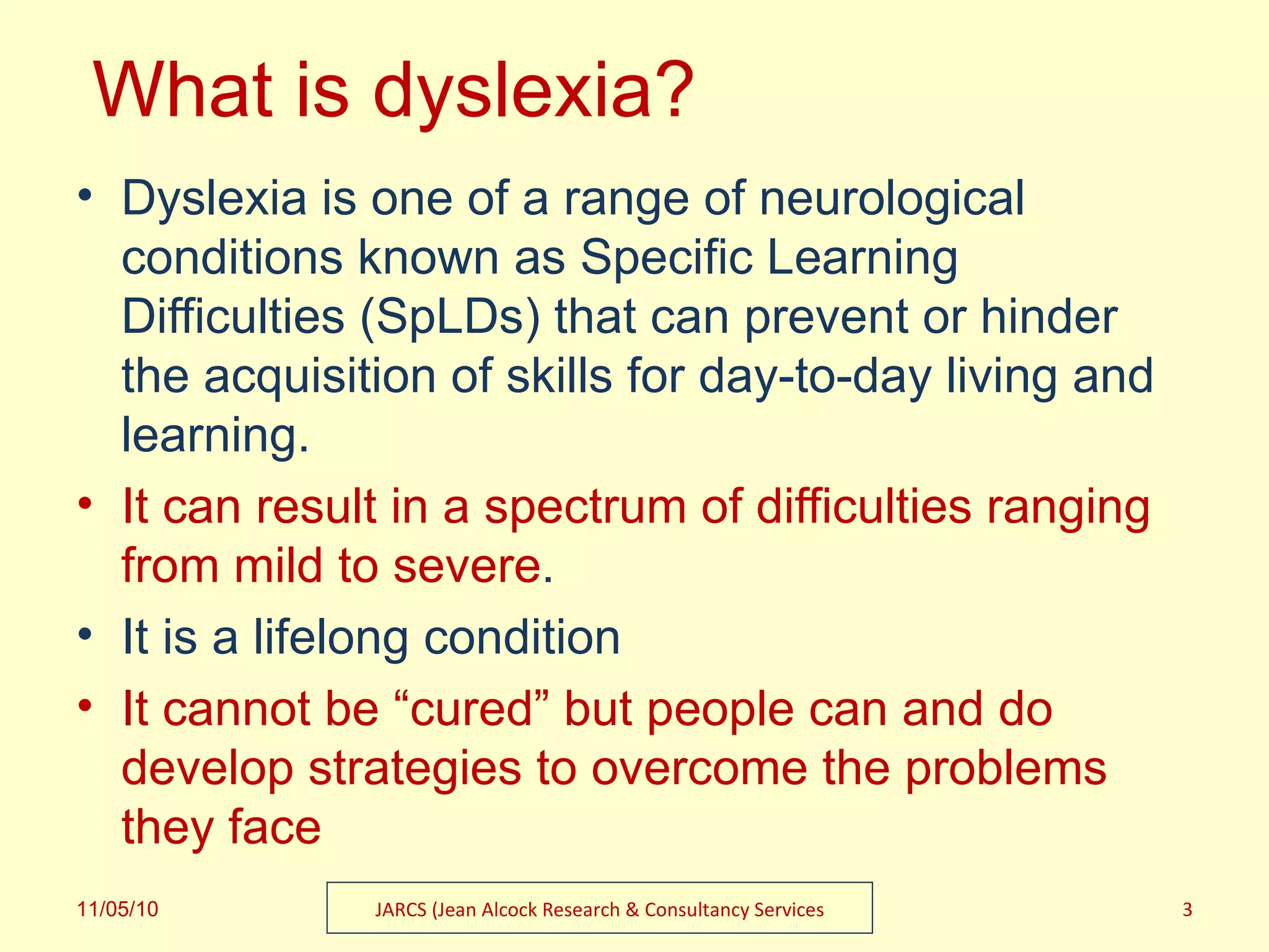 Designing For Dyslexia | PPT