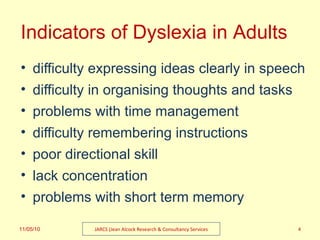 Designing For Dyslexia | PPT