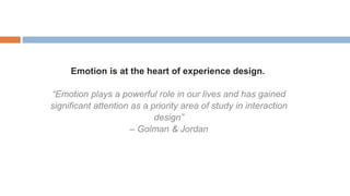 Designing for Human Emotions | PPT