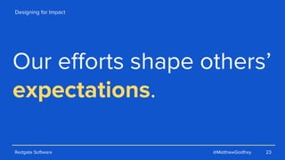 Designing for Impact | PPT