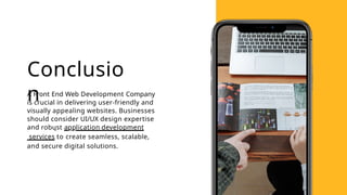 Designing for Impact: Front End Web Development & UI/UX Best Practices | PPT