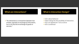 Designing For Interaction by Dan Saffer - Presentation Slide | PPT