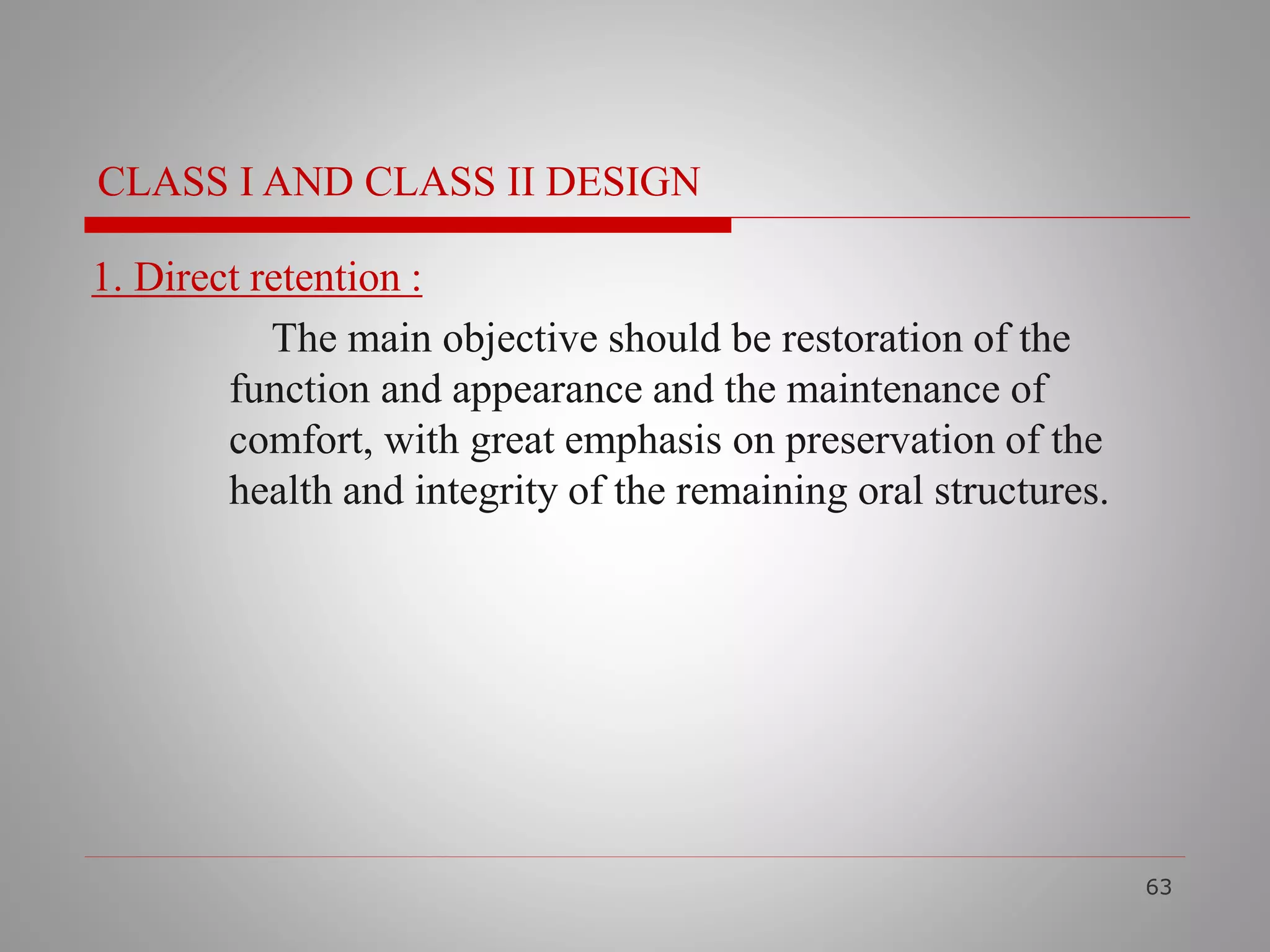 Designing for kennedy class i and class ii | PPT