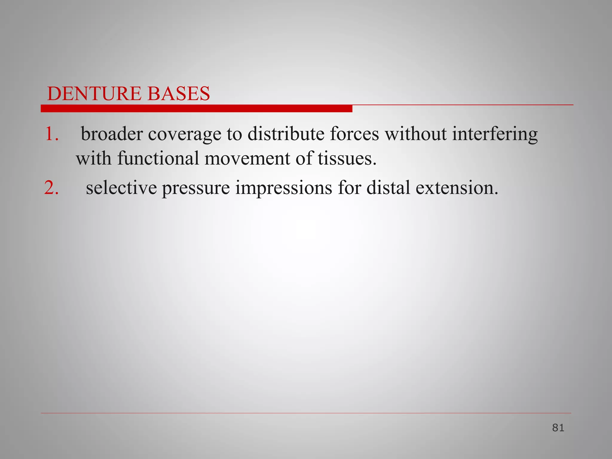 Designing for kennedy class i and class ii | PPT