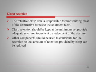 Designing for kennedy class i and class ii | PPT