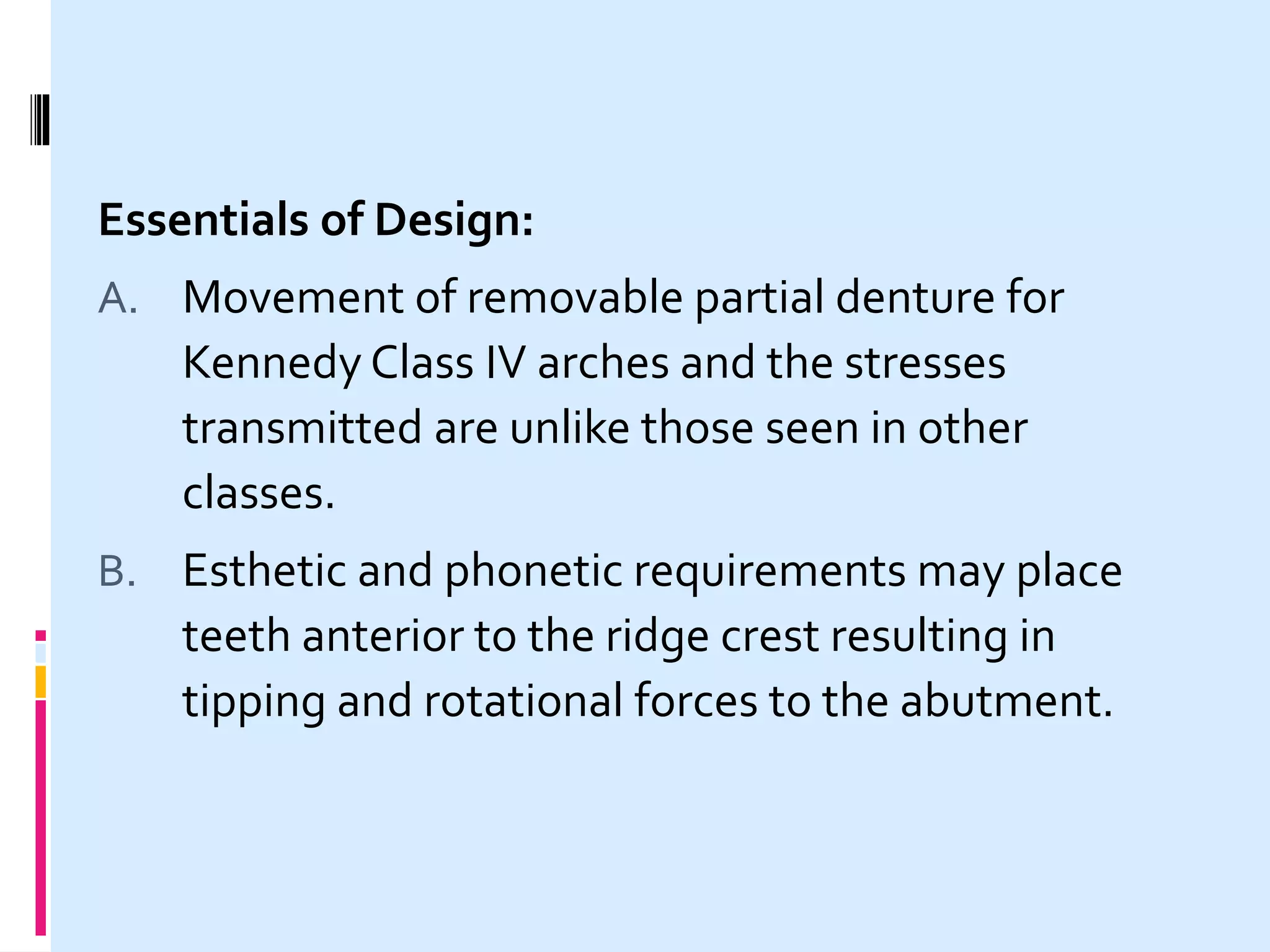 Designing for kennedys cl iii & iv | PPT