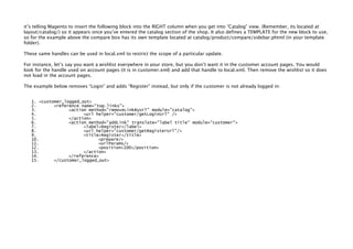 Designing for magento | PPT