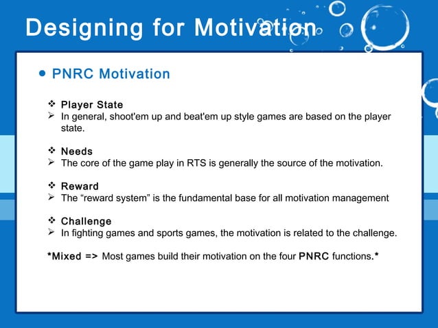Designing for motivation | PPT