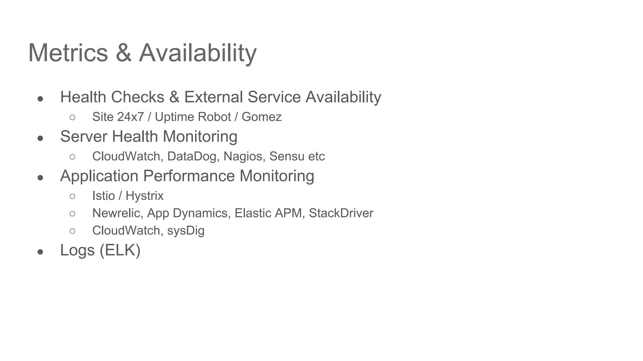Designing for operability and managability | PDF