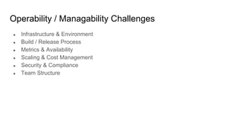 Designing for operability and managability | PPT