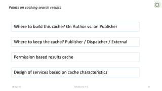 Designing for search in AEM | PDF