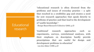 Designing for TEL - Design-based research.pptx