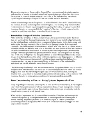 Designing from place a regenerative framework and methodology - br7463 ...