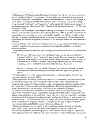 Designing from place a regenerative framework and methodology - br7463 ...