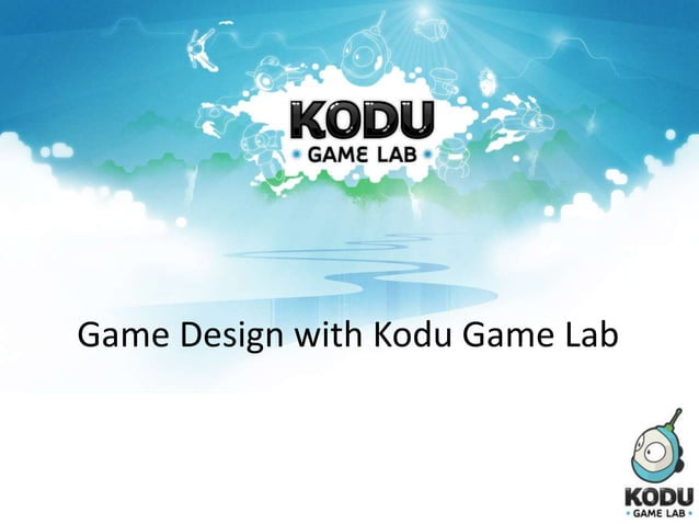 Designing games with kodu_game_lab_v1 | PPTX
