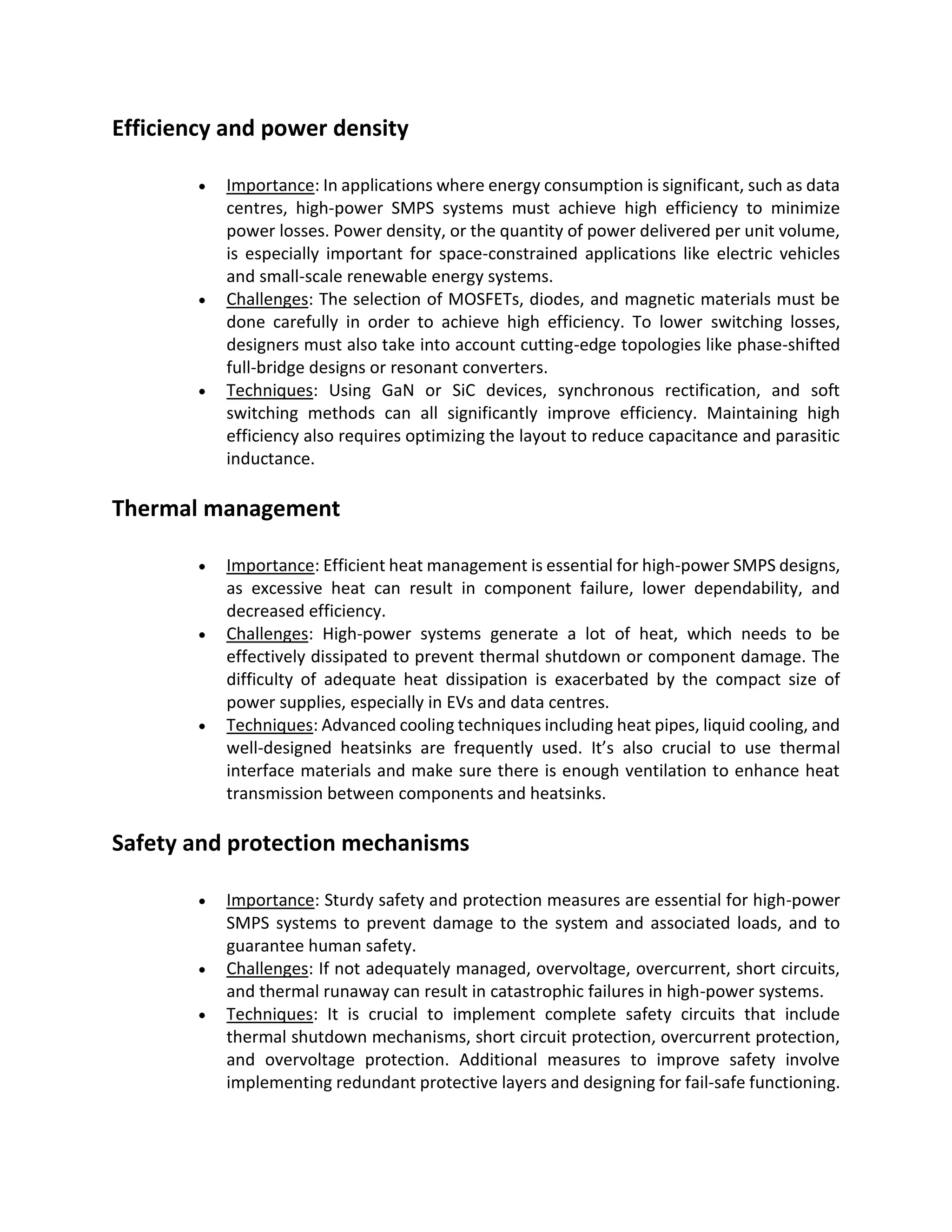 Designing High-Power SMPS Systems - Miracle Electronic Devices Pvt. Ltd. | PDF