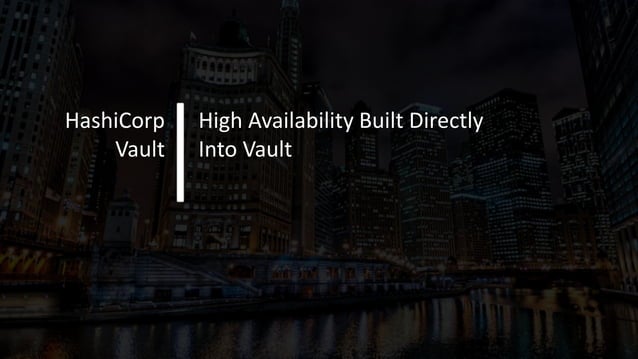 Designing High Availability for HashiCorp Vault in AWS | PPTX