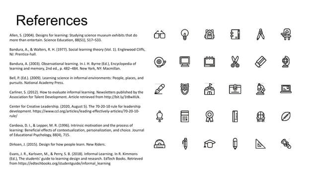 DESIGNING INFORMAL LEARNING ENVIRONMENTS_BANATE.pptx