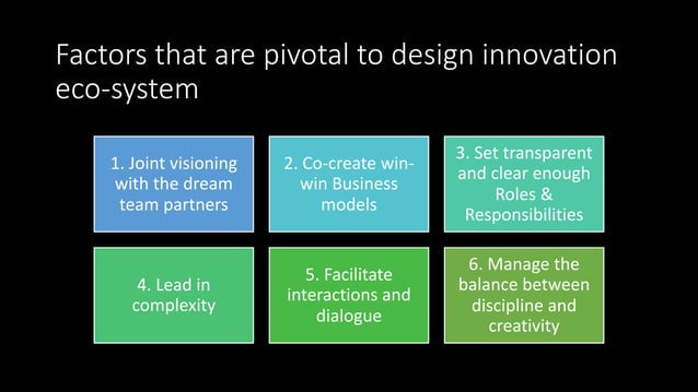 Designing Innovation Ecosystems | PDF